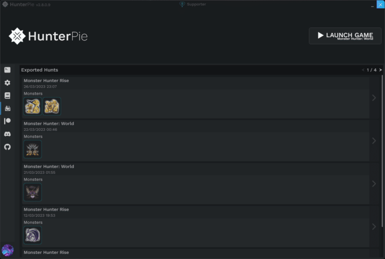 魔物獵人世界 & 崛起 魔物血量模組 HunterPie v2 免費安裝下載 (MOD) - 蝦米攻略網